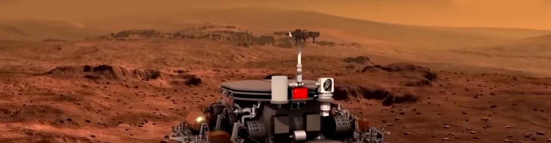 China's Zhurong Rover Lands On Mars - SPACETV.NET
